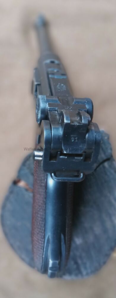 Deutsche Waffen und Munitionswerke Pistole 04 (1908) - 9mmLuger ...