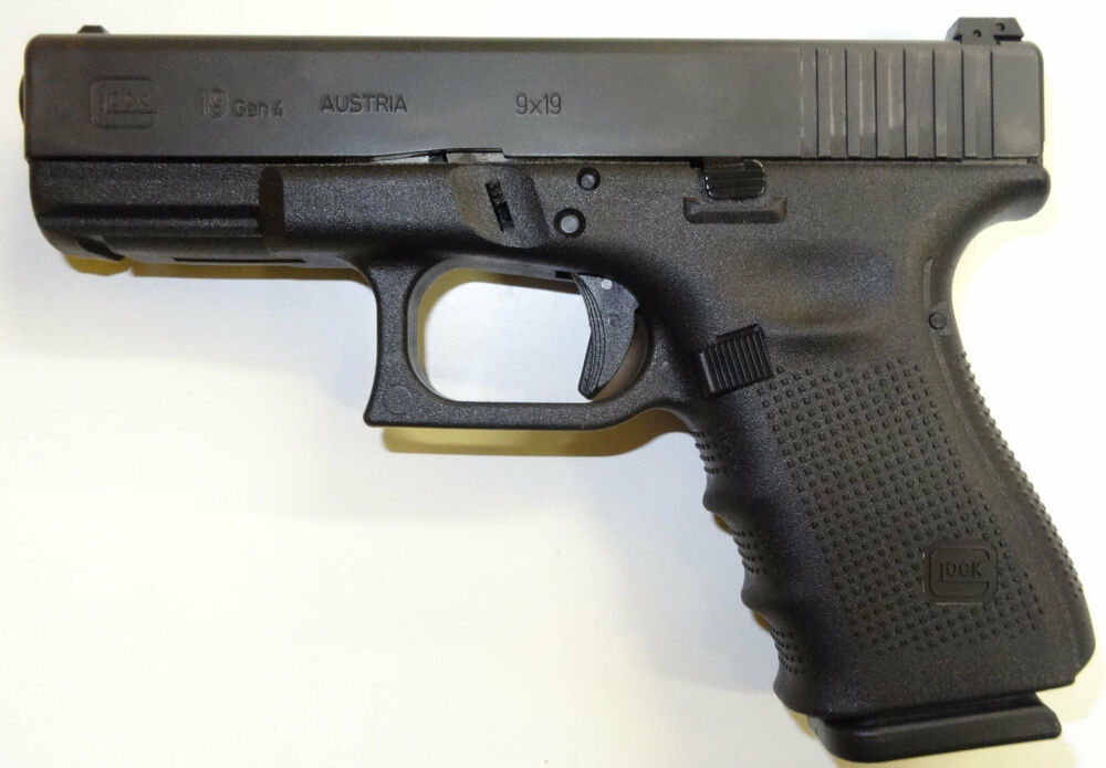 Glock Pistole Glock 19 Gen4 im Kaliber 9mm Para ( 9x19 ) Inkl. Z...