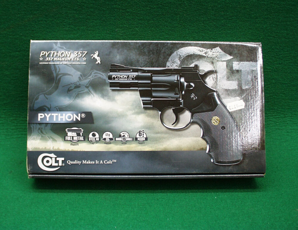 Umarex Colt Python .357 Magnum CTG. CO2 Revolver auf ProGun