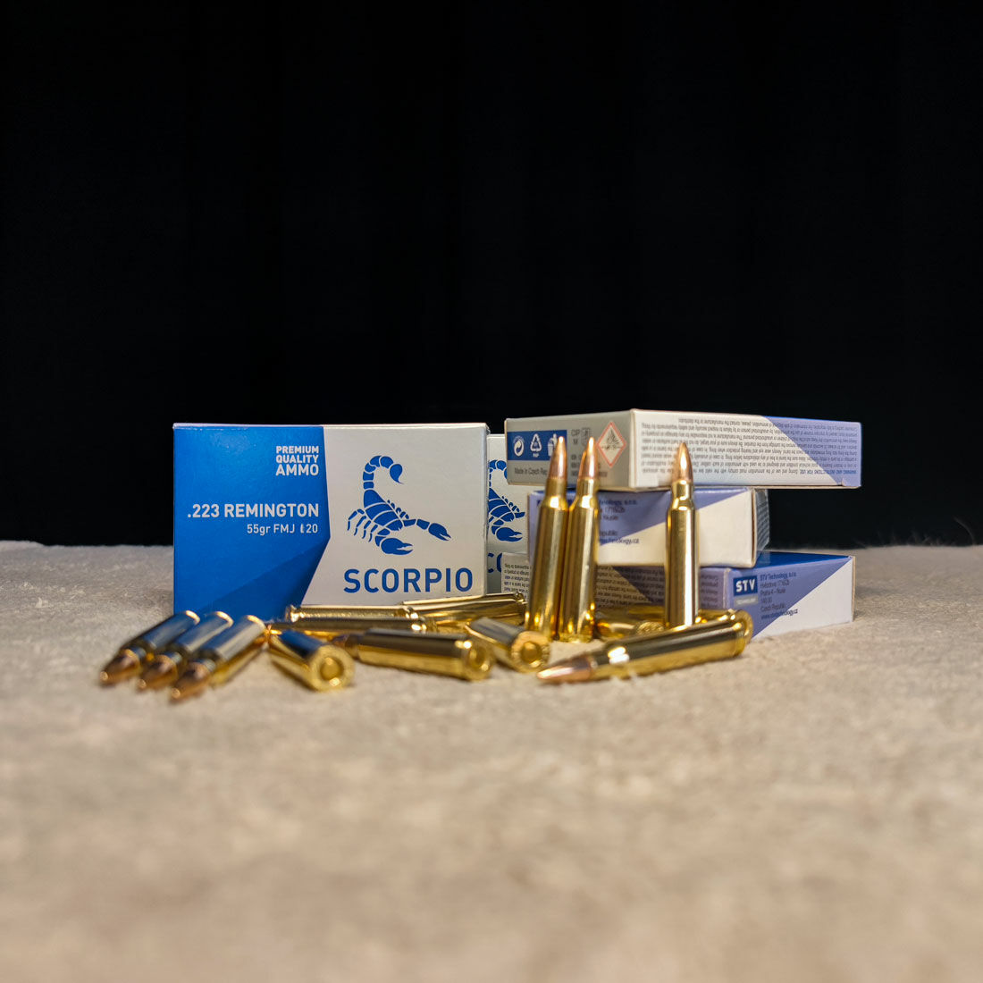 STV STV Scorpio .223 Rem FMJ 55 grs 1000 Schuss - .223 Rem. auf ...