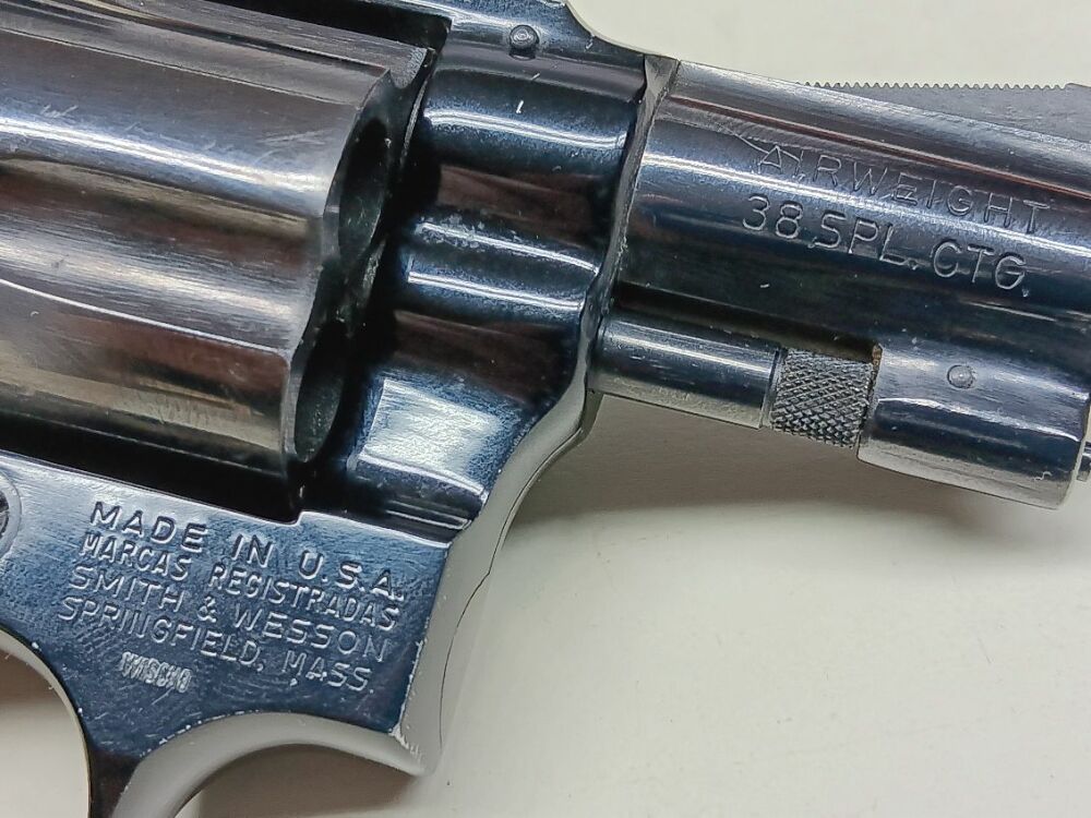 Smith & Wesson - Springfield, Mass. Mod. 38 Airweight - .38 ...